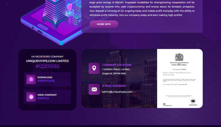 UHT138 – Unique Hyip